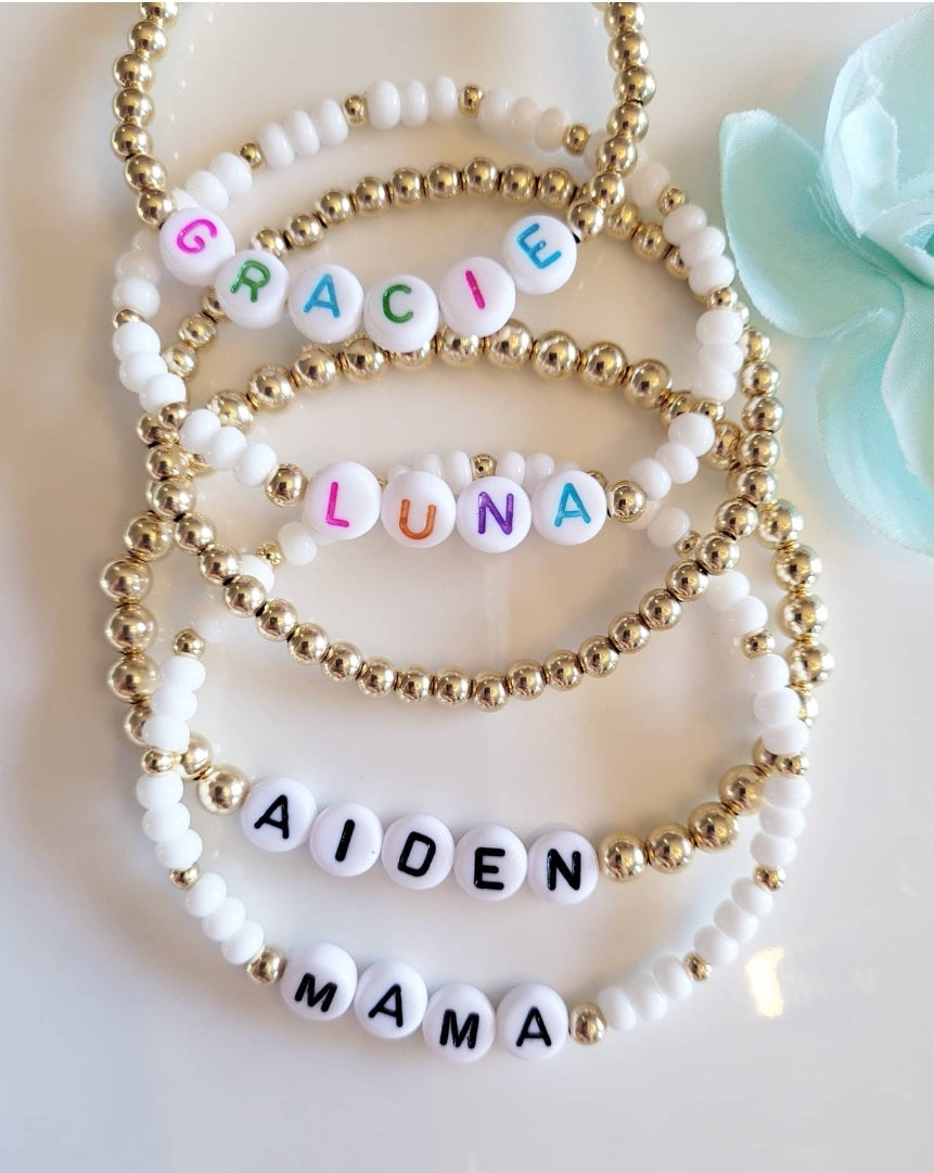 14k Gold Filled stretch vibe 4mm /5mm – Arm Vibes